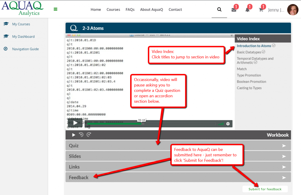 Navigation Guide – Data Intellect kdb+ Training
